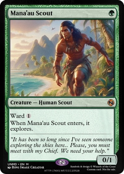 MTGNexus - Mana'au Scout
