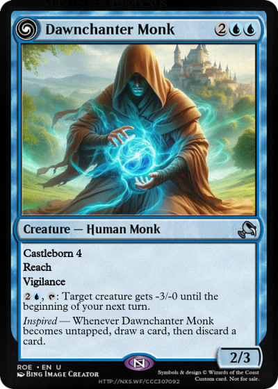 MTGNexus - Dawnchanter Monk // Brightspire Zealot