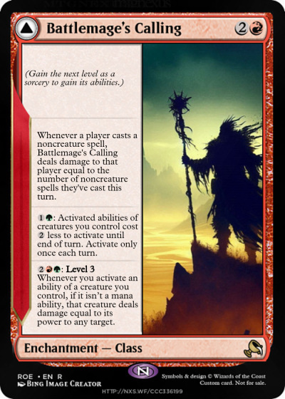 MTGNexus - Battlemage's Calling // Barbarian's Calling