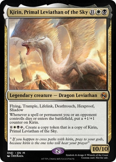 MTGNexus - Kirin, Primal Leviathan of the Sky