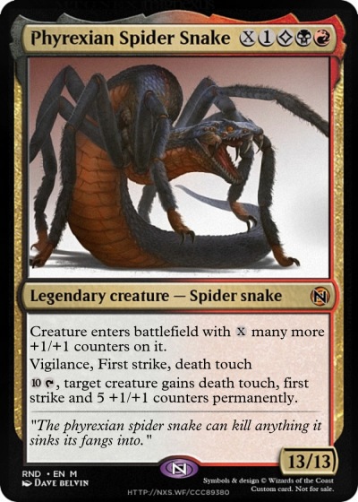MTGNexus - Phyrexian Spider Snake