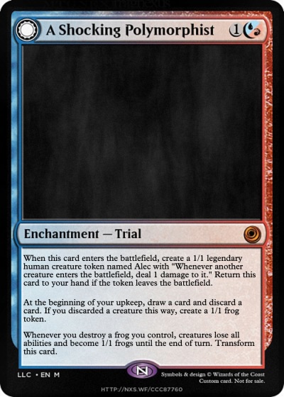 MTGNexus - A Shocking Polymorphist // Alec, Fanatical Polymorphist