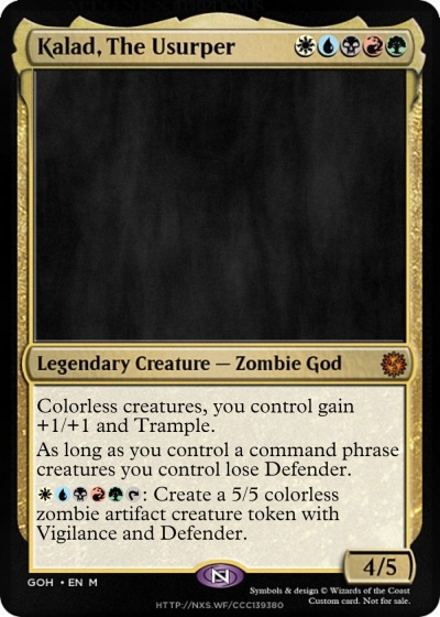 MTGNexus - Kalad, The Usurper