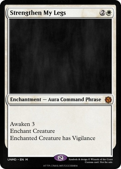 MTGNexus - Strengthen My Legs