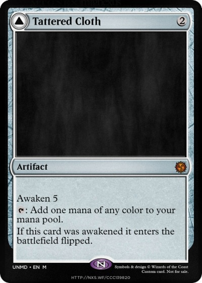 MTGNexus - Tattered Cloth // Strangling Cloth
