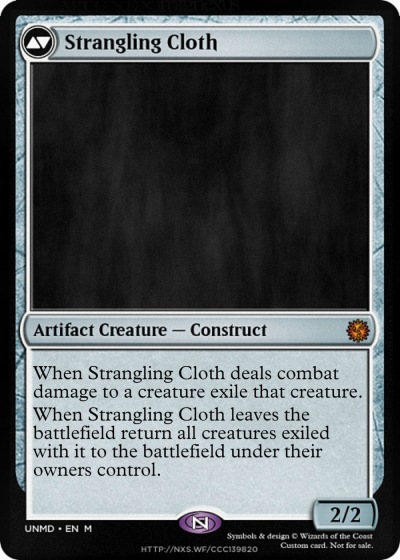 MTGNexus - Tattered Cloth // Strangling Cloth