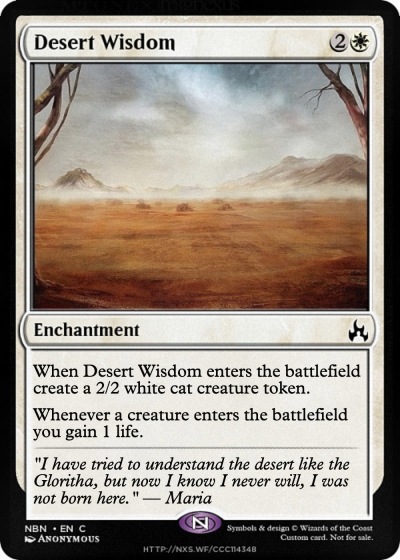 MTGNexus - Desert Wisdom