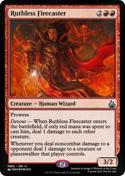 MTGNexus - Ruthless Firecaster