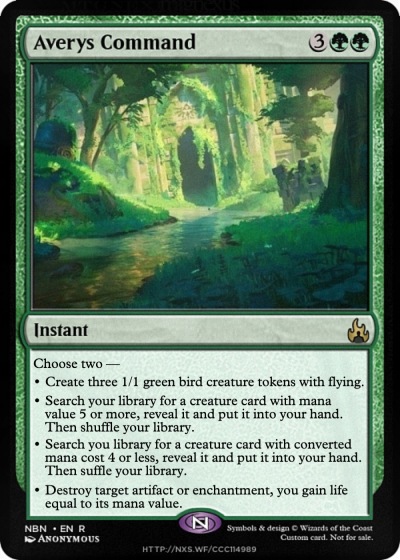 MTGNexus - Averys Command