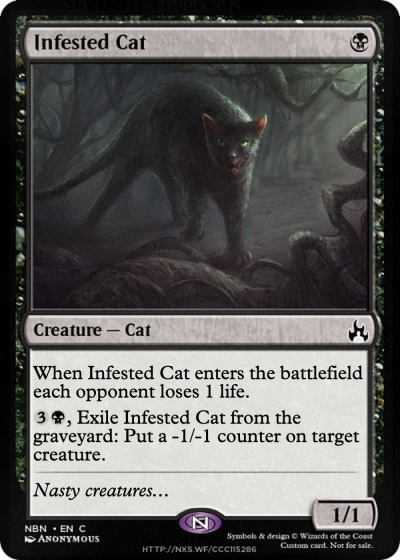 MTGNexus - Infested Cat