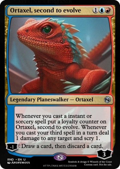MTGNexus - Ortaxel, second to evolve