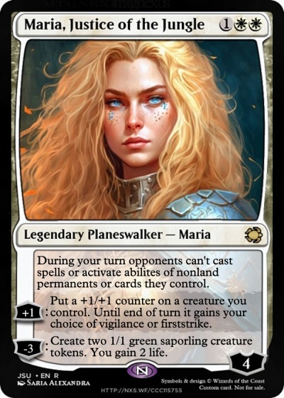 MTGNexus - Maria, Justice of the Jungle