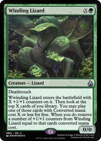 MTGNexus - Winding Lizard