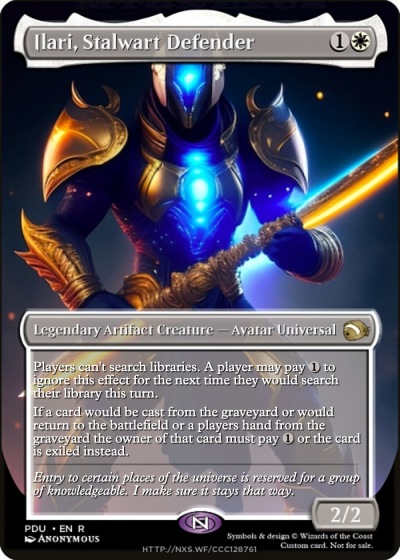 MTGNexus - Ilari, Stalwart Defender