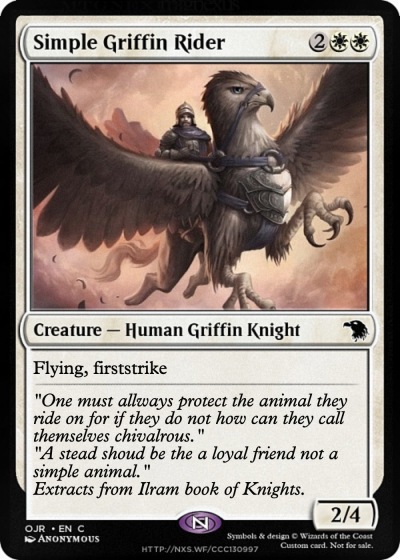 MTGNexus - Simple Griffin Rider