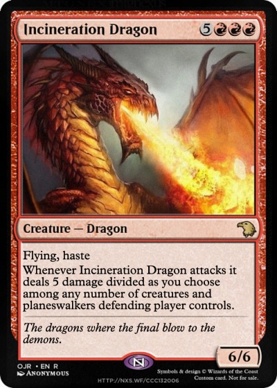 MTGNexus - Incineration Dragon