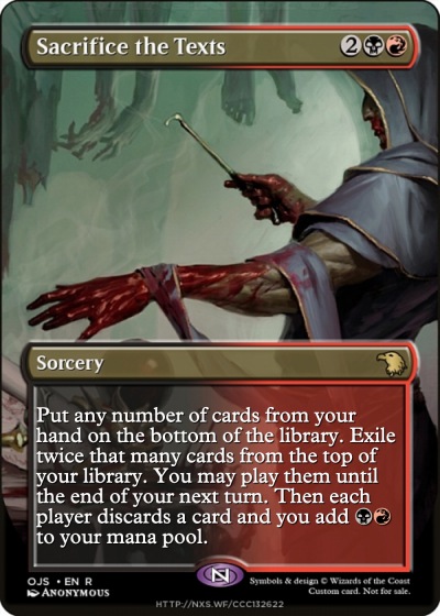 MTGNexus - Sacrifice the Texts
