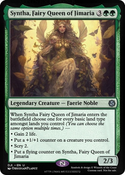 MTGNexus - Syntha, Fairy Queen of Jimaria