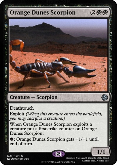 MTGNexus - Orange Dunes Scorpion