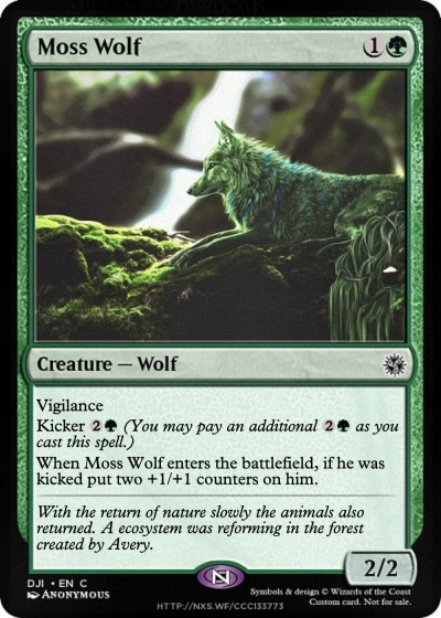 MTGNexus - Moss Wolf