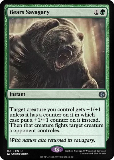 MTGNexus - Bears Savagary