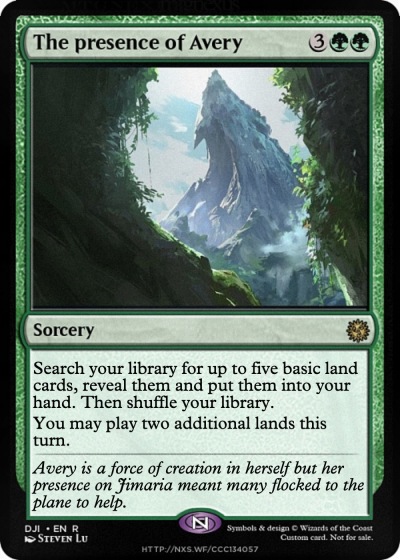 MTGNexus - The presence of Avery