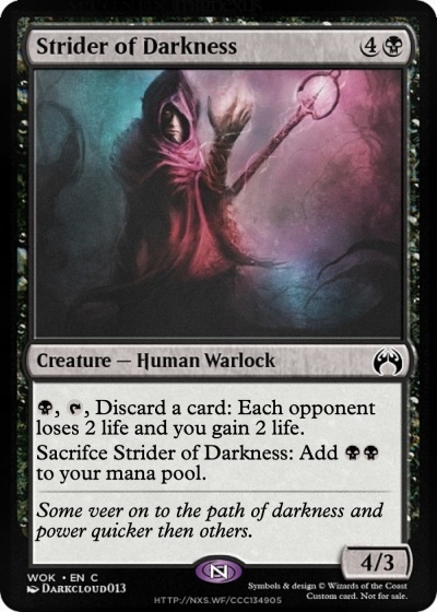 MTGNexus - Strider of Darkness