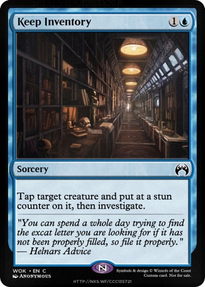 MTGNexus - Keep Inventory