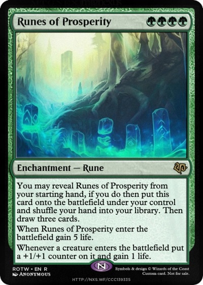 MTGNexus - Runes of Prosperity