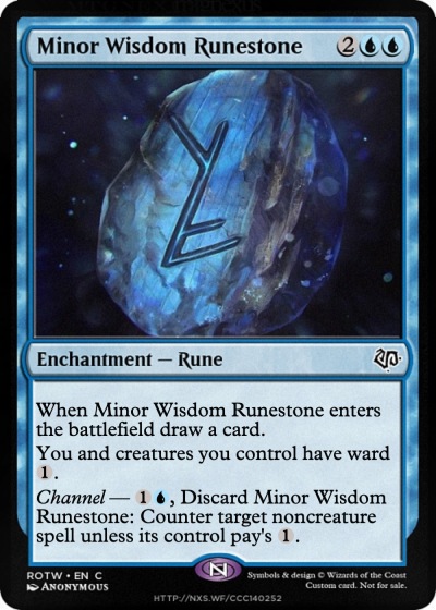 MTGNexus - Minor Wisdom Runestone