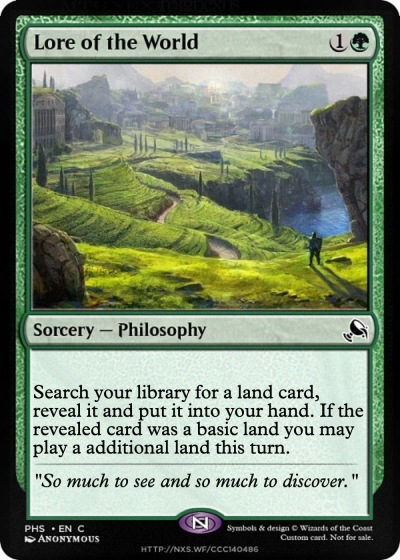 MTGNexus - Lore of the World