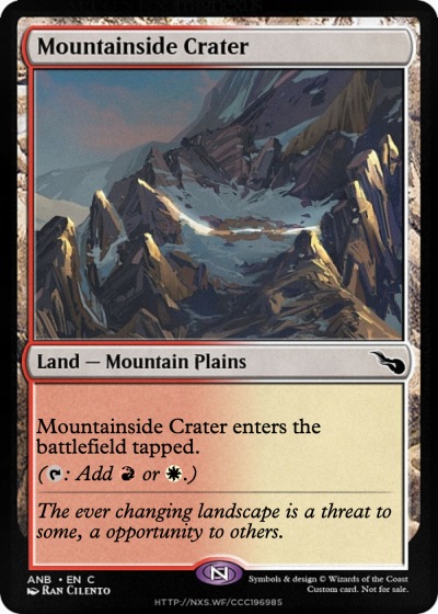 MTGNexus - Mountainside Crater