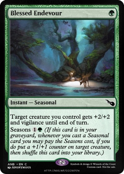 MTGNexus - Blessed Endevour