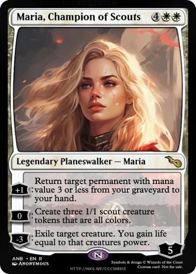 MTGNexus - Maria, Champion of the Weak