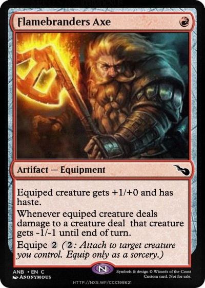 MTGNexus - Flamebranders Axe