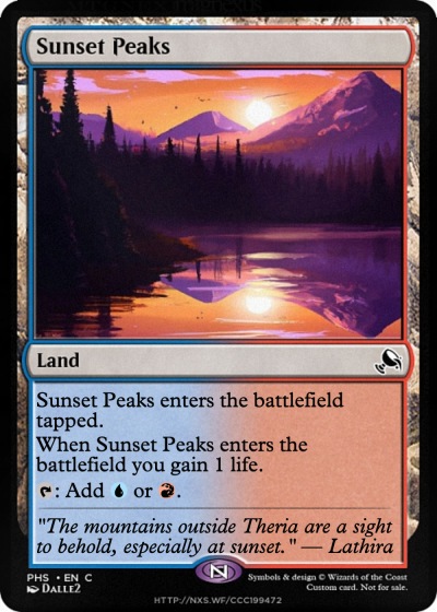 MTGNexus - Sunset Peaks