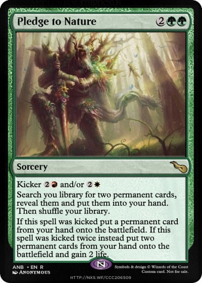 MTGNexus - Pledge to Nature