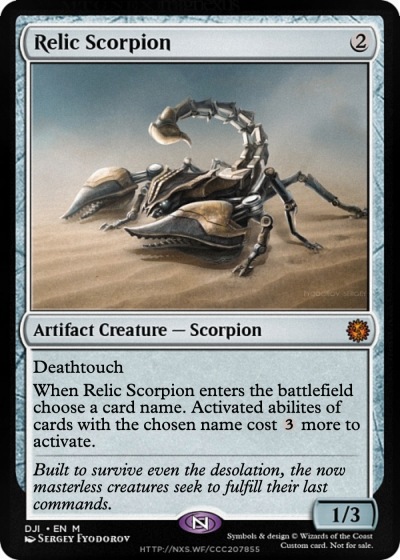 MTGNexus - Relic Scorpion