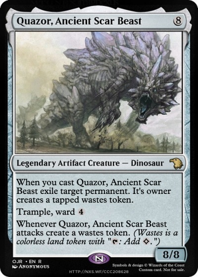 MTGNexus - Quazor, Ancient Scar Beast