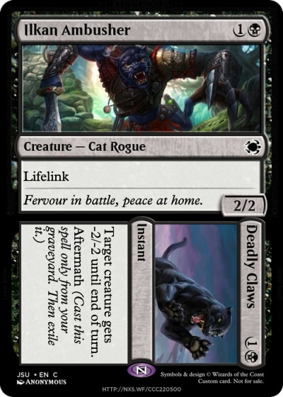 MTGNexus - Ilkan Ambusher // Deadly Claws