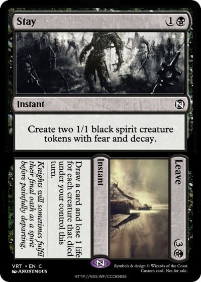 MTGNexus - Stay // Leave