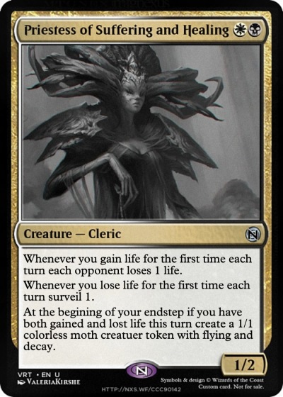 MTGNexus - Priestess of Suffering and Healing
