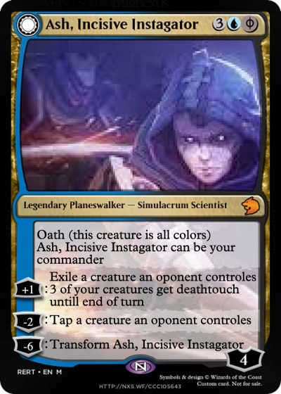MTGNexus - Ash, Incisive Instagator // Ash, the Champion