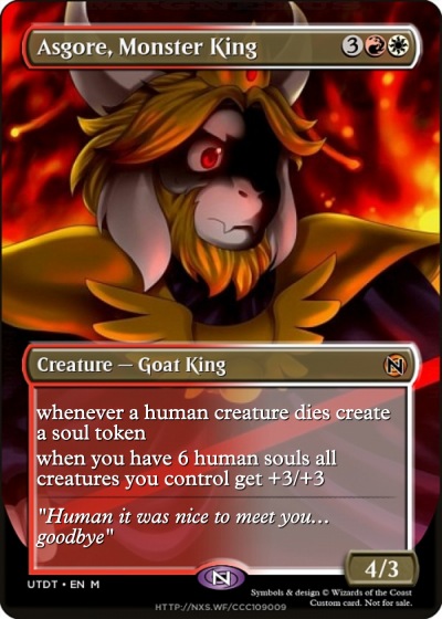 MTGNexus - Asgore, Monster King