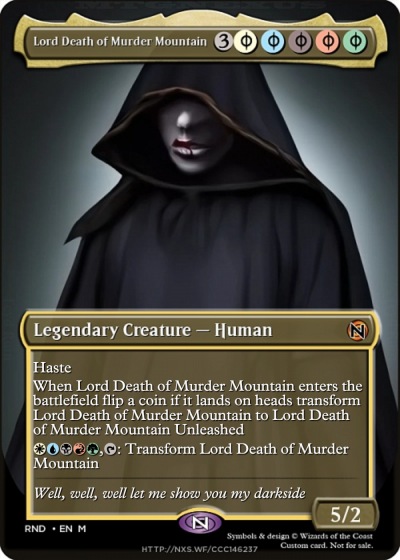 MTGNexus - Lord Death of Murder Mountain // Lord Death of Murder Mountain U