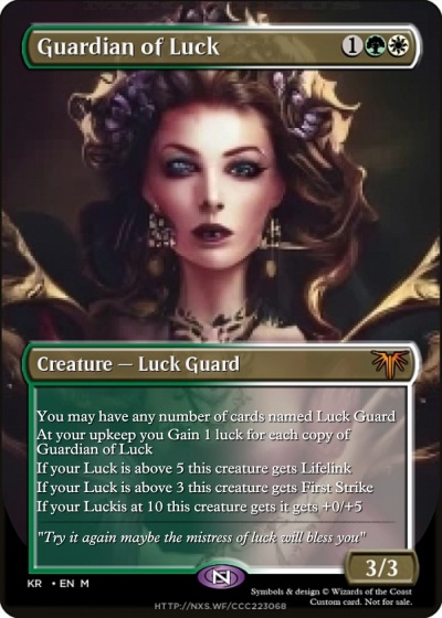 Mtgnexus Karma And Luck