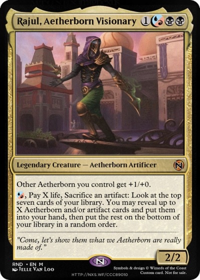 MTGNexus - Rajul, Aetherborn Visionary