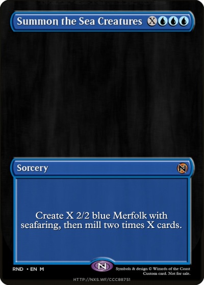 MTGNexus - Summon the Sea Creatures