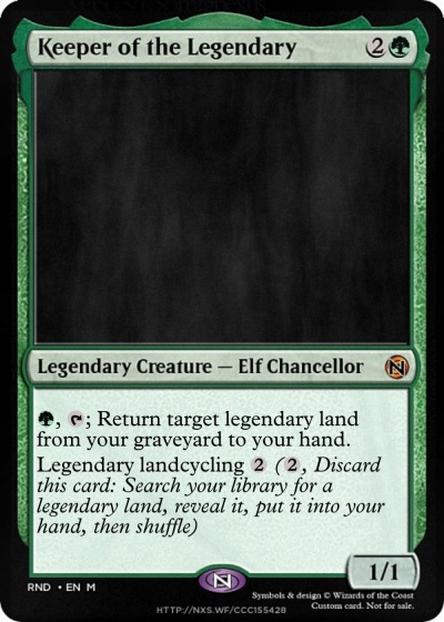 MTGNexus - Keeper of the Legendary