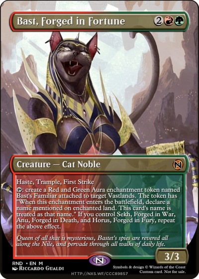 MTGNexus - Bast, Forged in Fortune // Indifferent Guardian